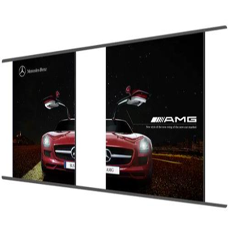 LED sliding track screen|LED sliding screen|Tracking LED Wall Animation